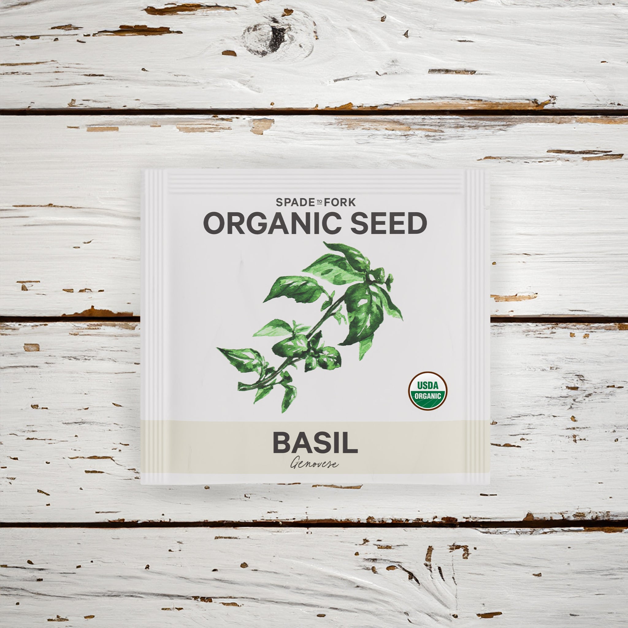 Organic Genovese Basil - Spade To Fork
