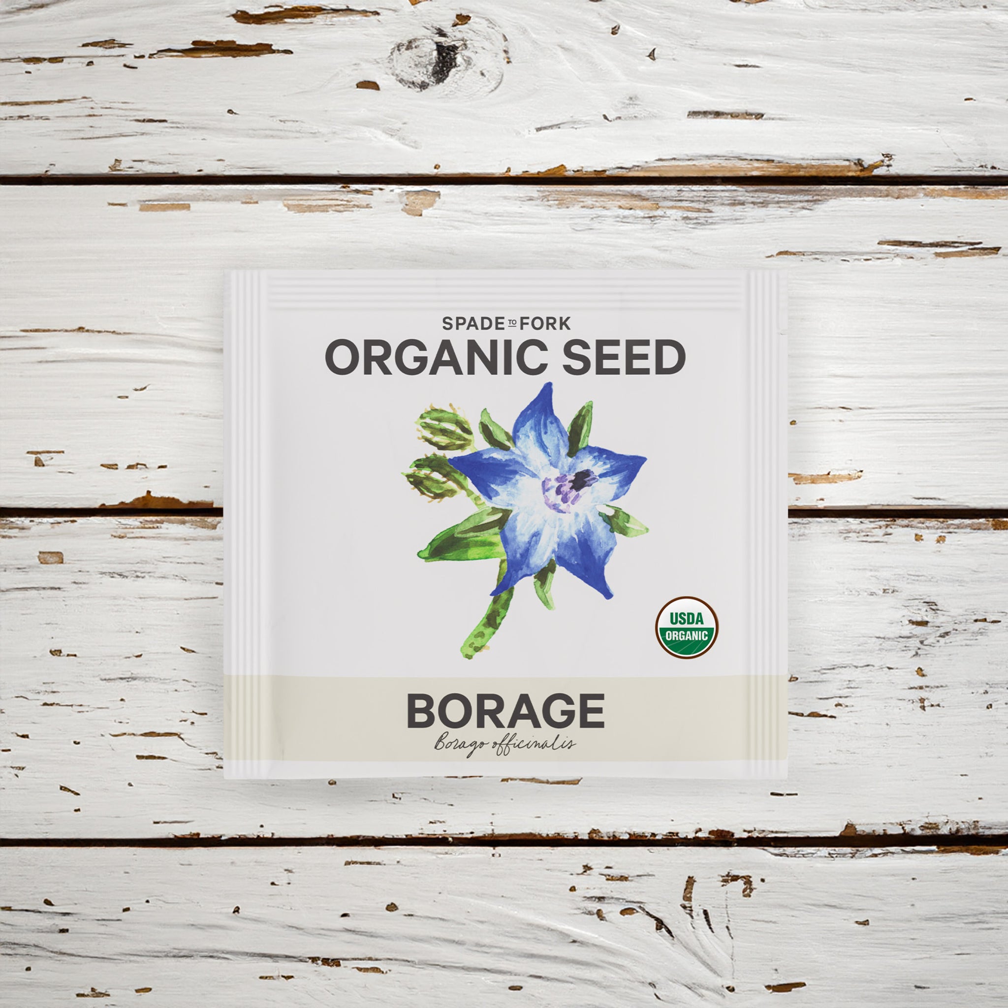 Organic Borage - Spade To Fork